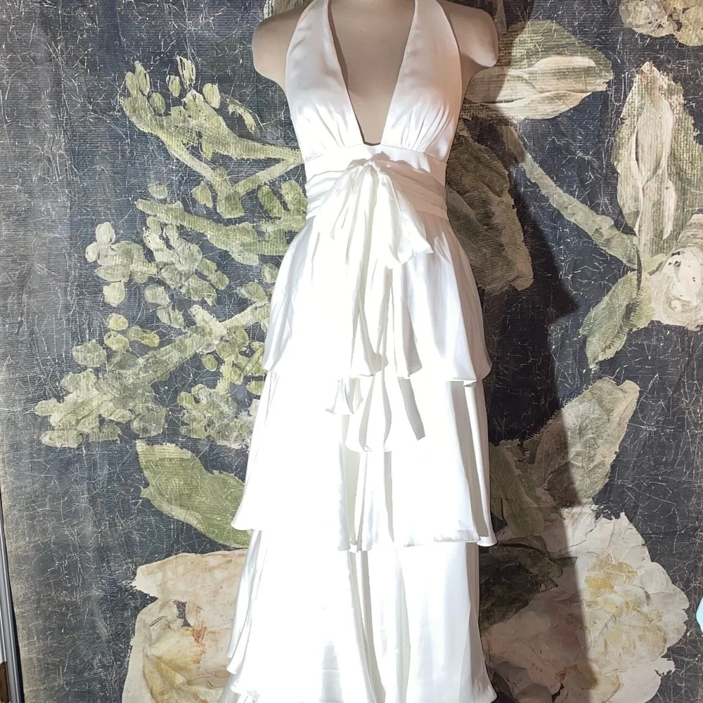 Jill Stuart | Dresses | Anthropologie Bhldn Jill Stewart Billie Tiered ...
